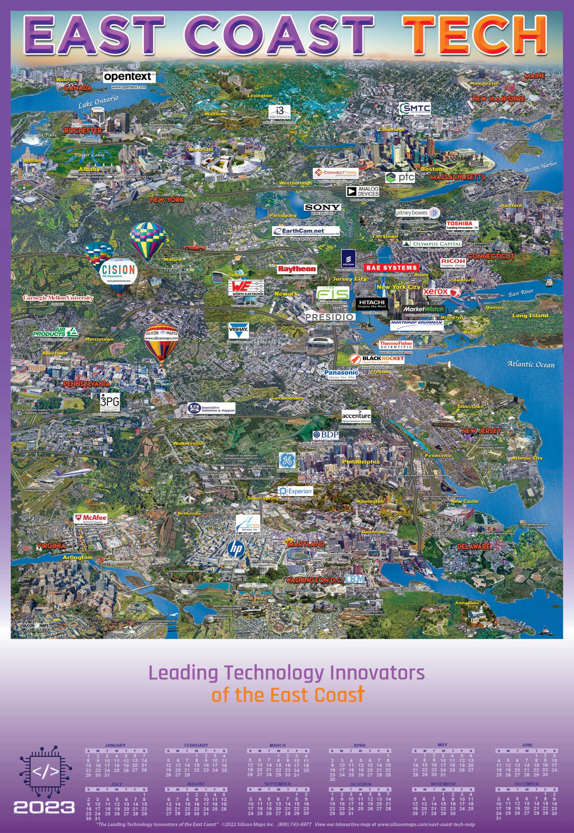 East Coast Tech Preview | Silicon Maps