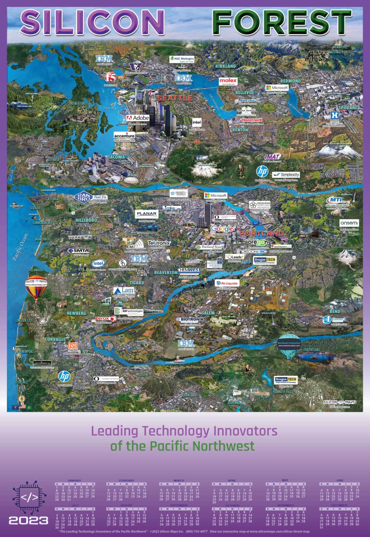 Silicon Forest 2023 | Silicon Maps