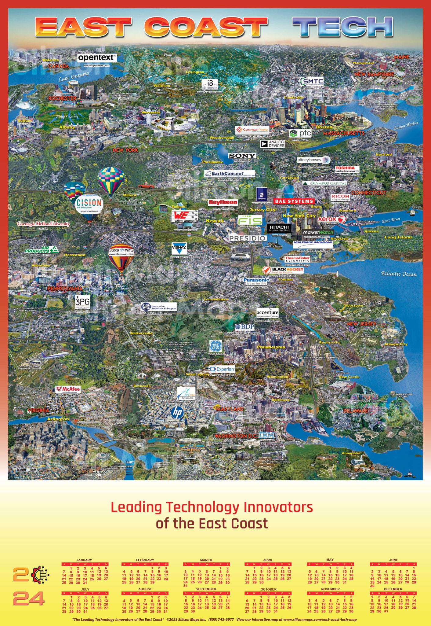 Tech Coast 2024 | Silicon Maps