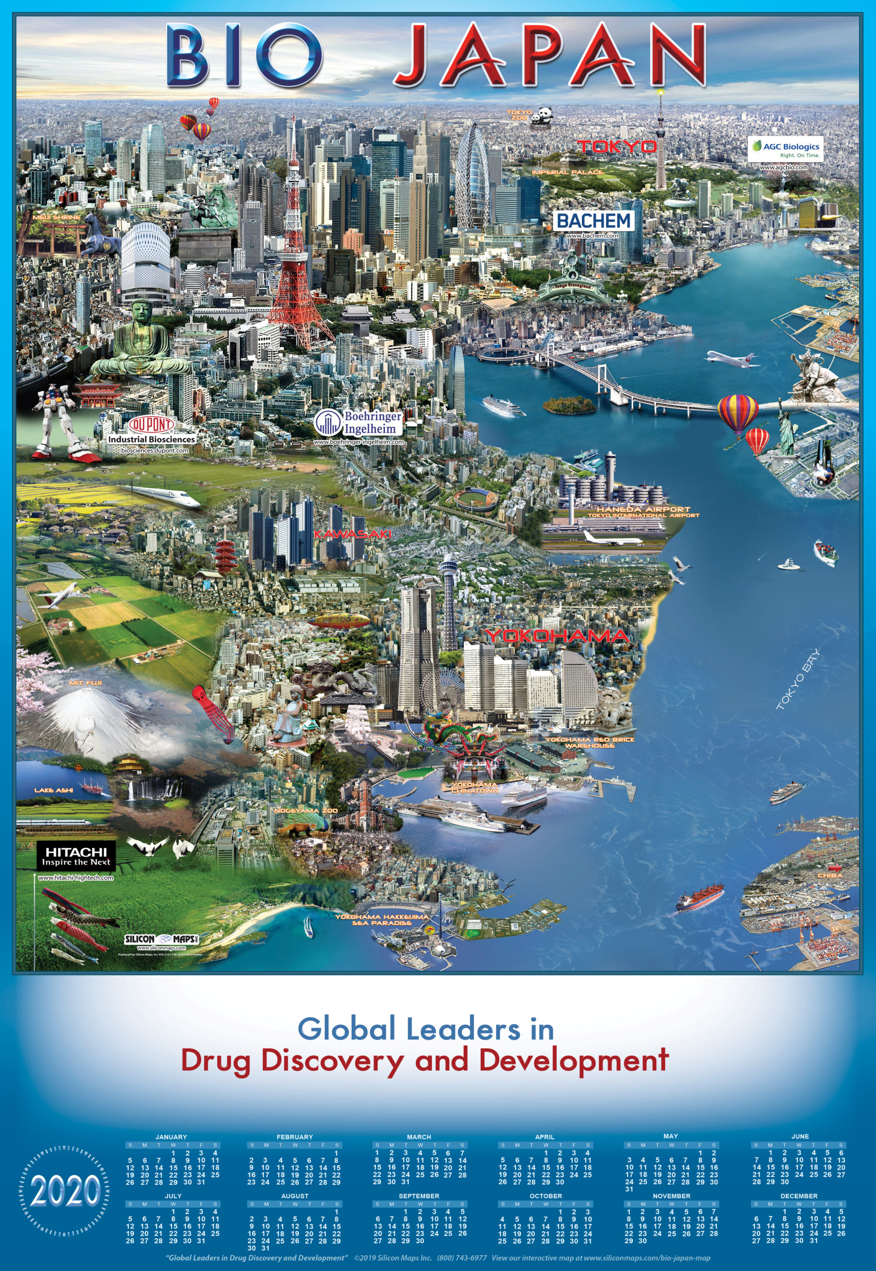 BIO Japan Map