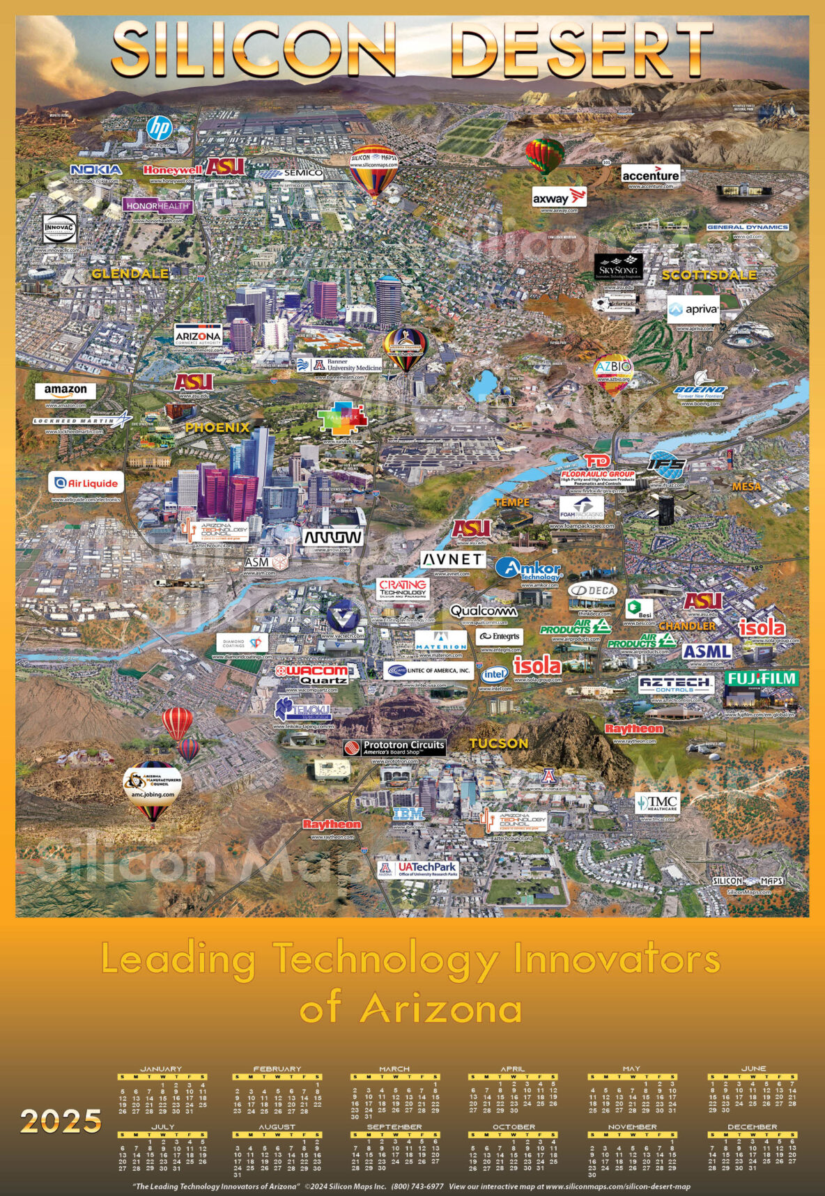 Silicon Desert 2025 (Pre-Order) | Silicon Maps